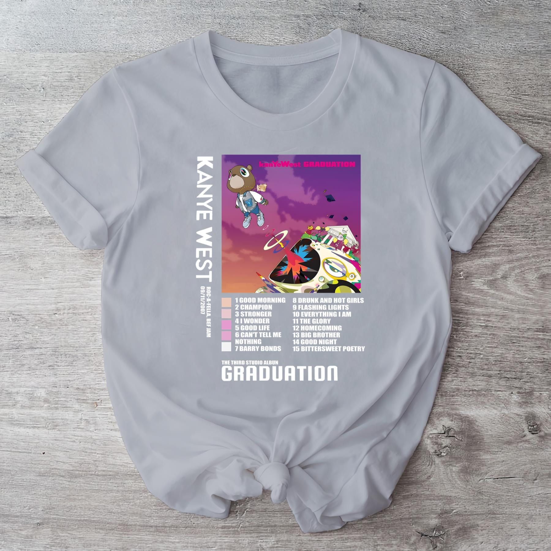 Kan.ye We.st Graduation Music Album Shirt-TH38565 - Walmart.com