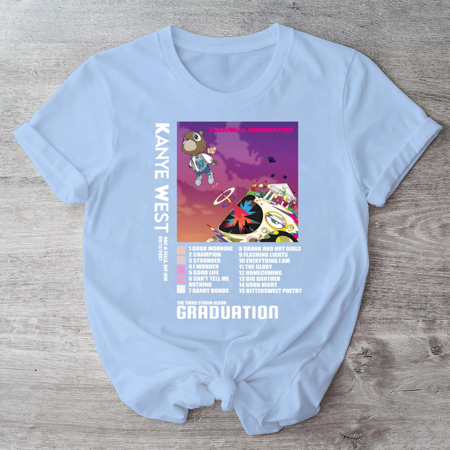Kan.ye We.st Graduation Music Album Shirt-TH38565 - Walmart.com