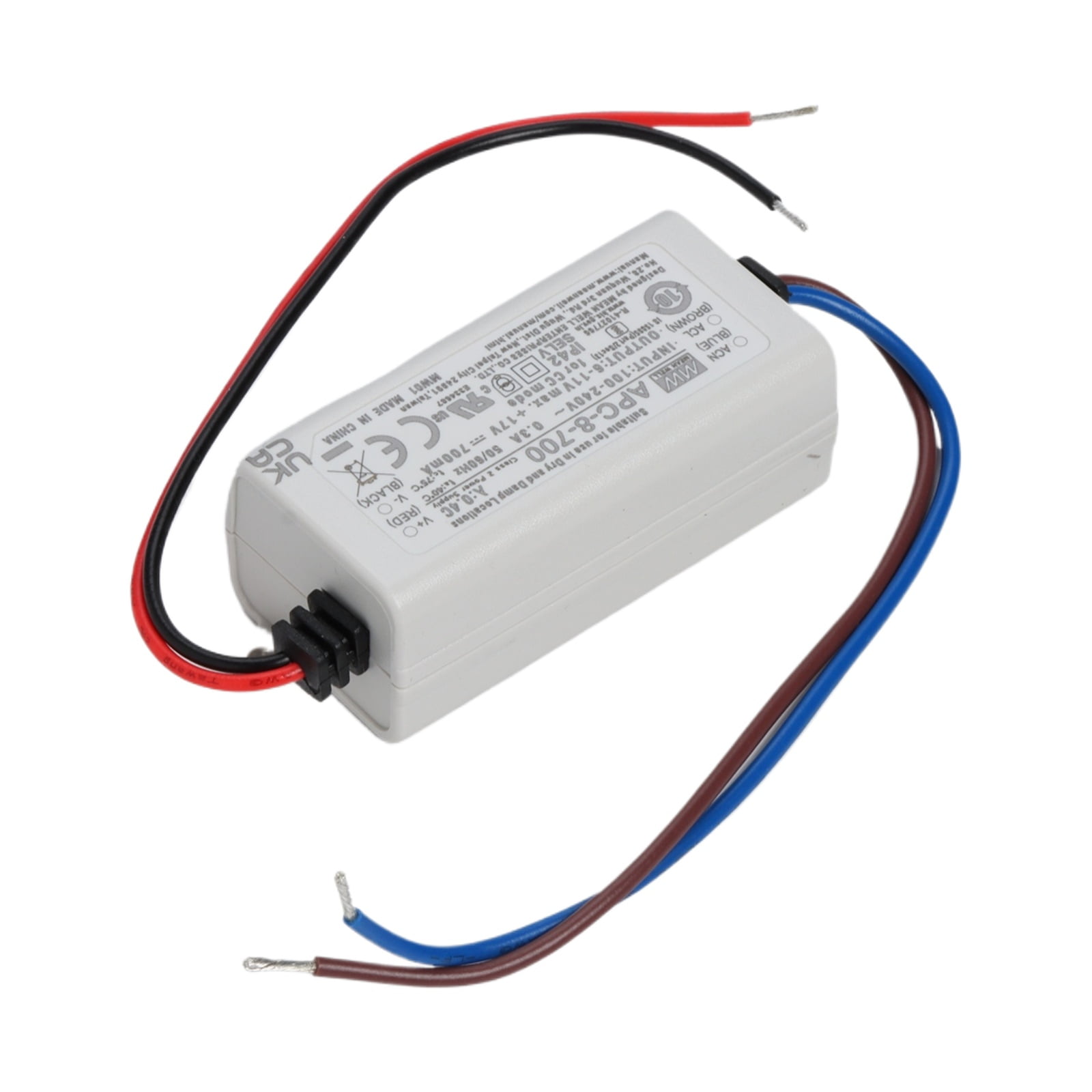 KanGsedo 5V 700mA 7.7W Constant Current LED Driver Power Supply， MEAN ...