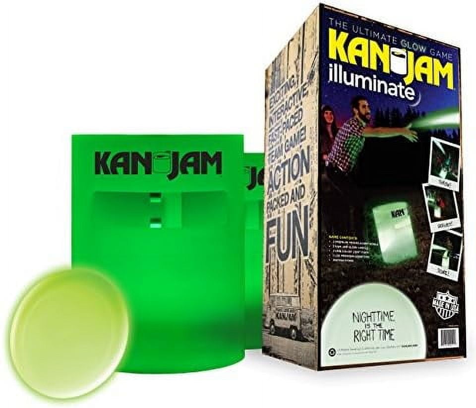 KanJam Illuminate Light-Up Game Set – Includes Two Light-Up Targets and ...