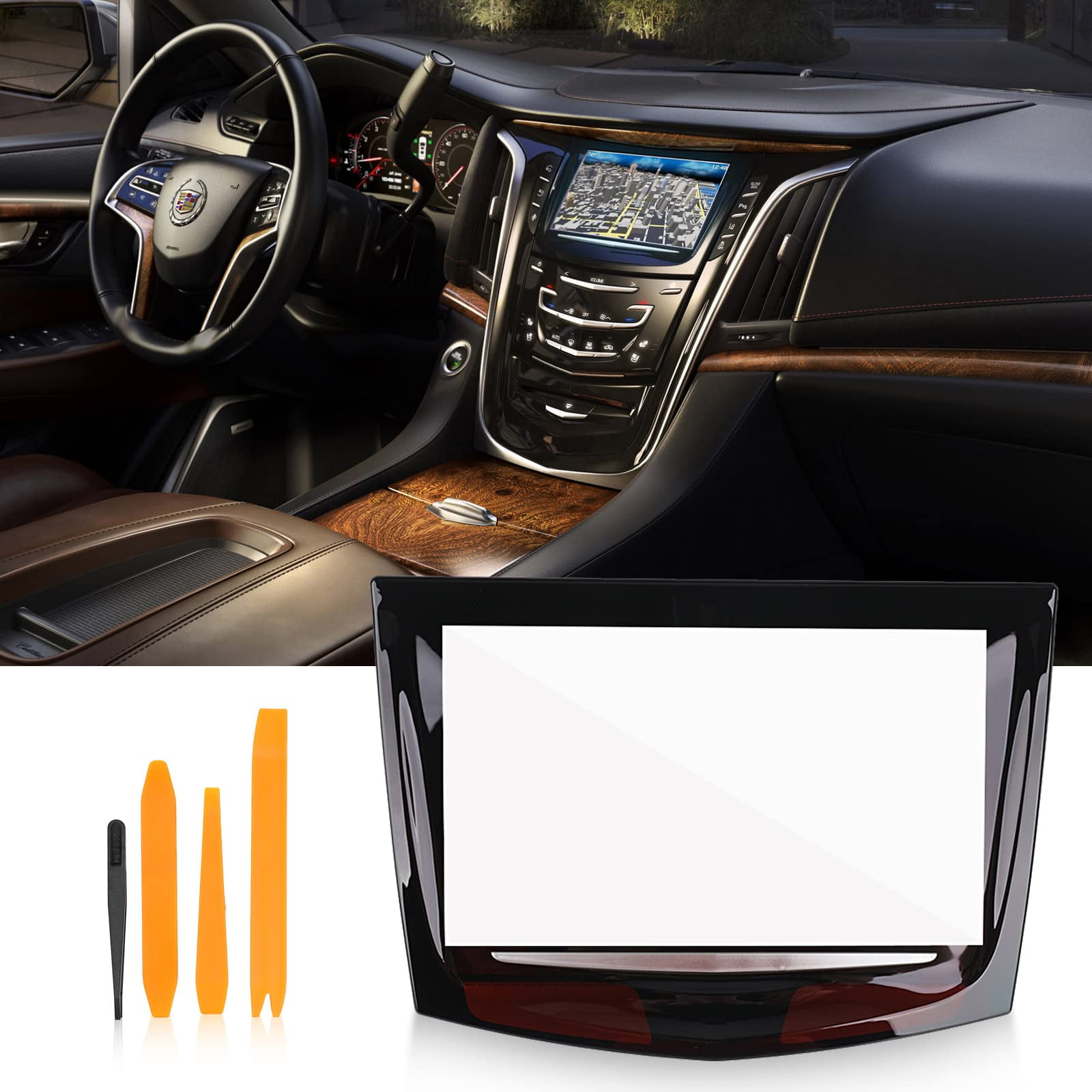 KanSmart Touch Screen for Cadillac Cue Screen Replacement for 2013-2020 ...