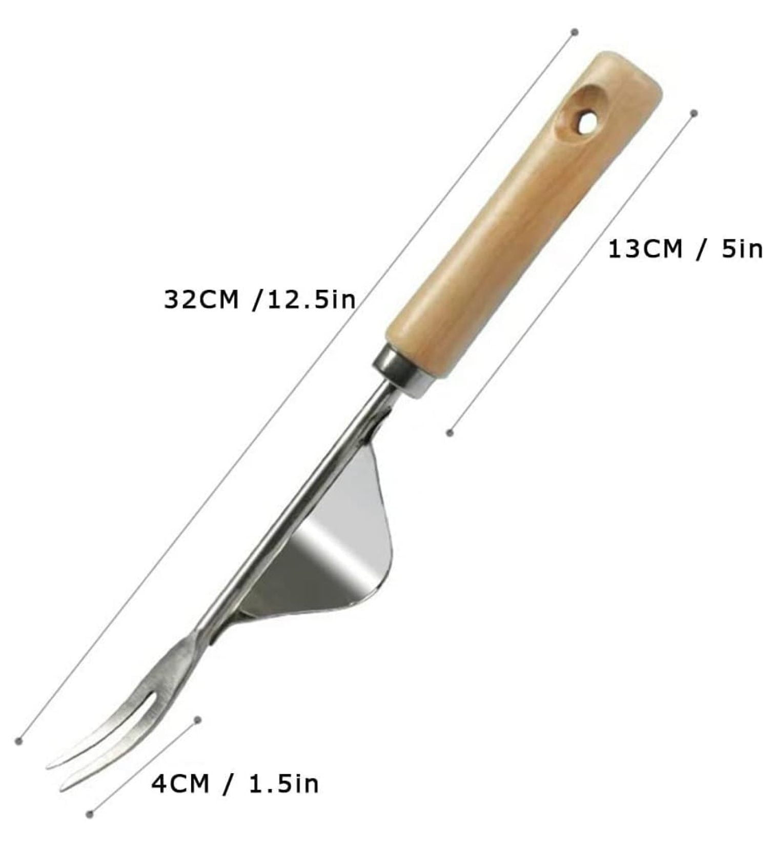 Kana Hoe 217 Garden Tool - Hand Hoe/Sickle is Perfect for Weeding and ...