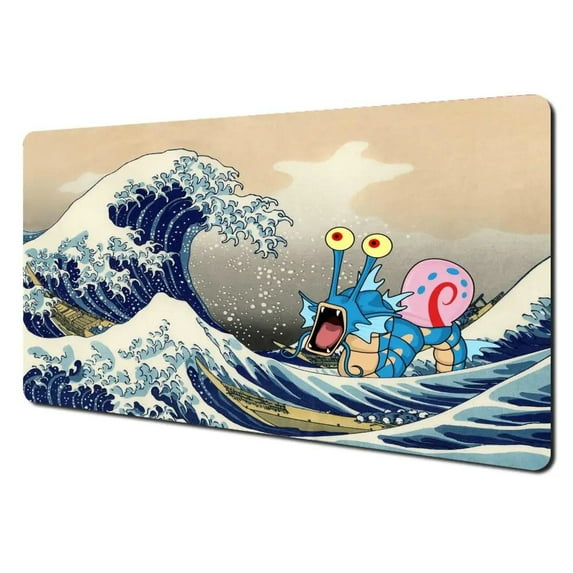 Kanagawa Art Wave mouse pad anime mousepad gaming mats desk mat pc ...
