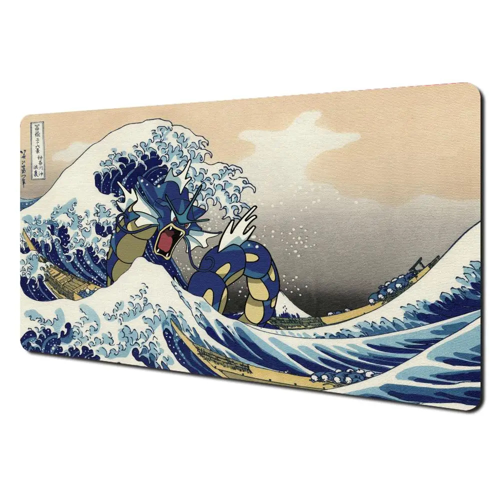 Kanagawa Art Wave mouse pad anime mousepad gaming mats desk mat pc ...