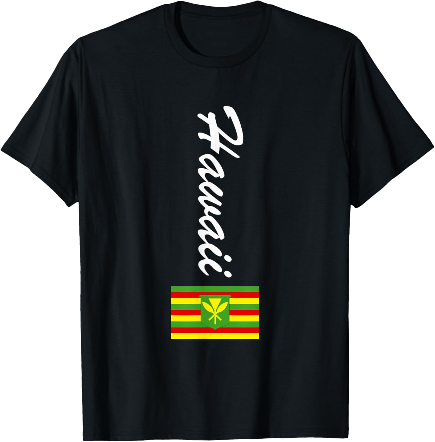 Kanaka Maoli Native Hawaiian Islands Hawaii Flag T-Shirt - Walmart.com