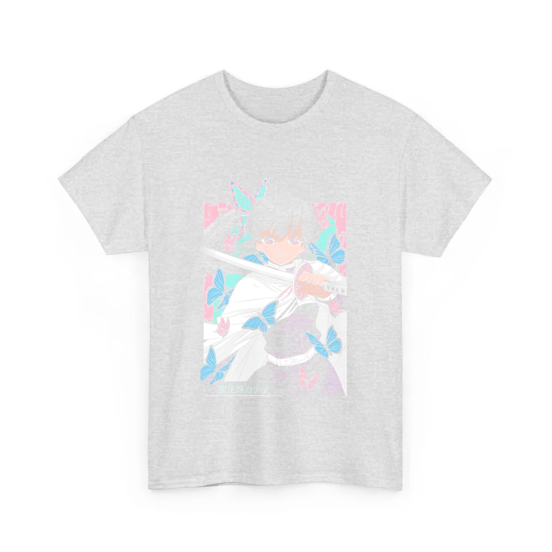 Kanao Tsuyuri Waifu Girl T Shirt, Demon Slayer KNY Manga Kids Heavy ...