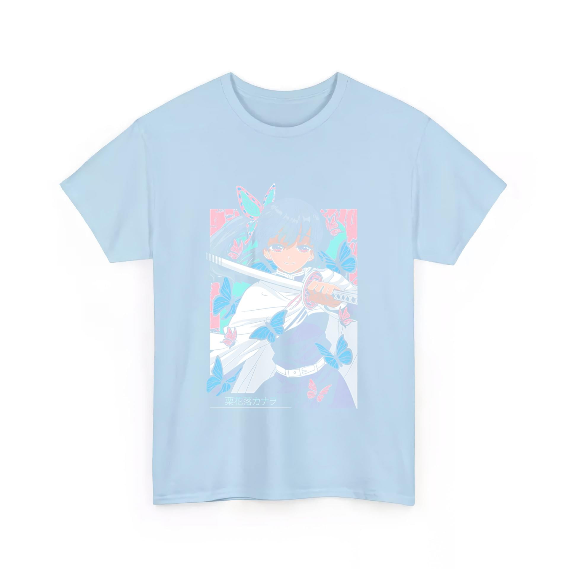 Kanao Tsuyuri Waifu Girl T Shirt, Demon Slayer KNY Manga Kids Heavy ...