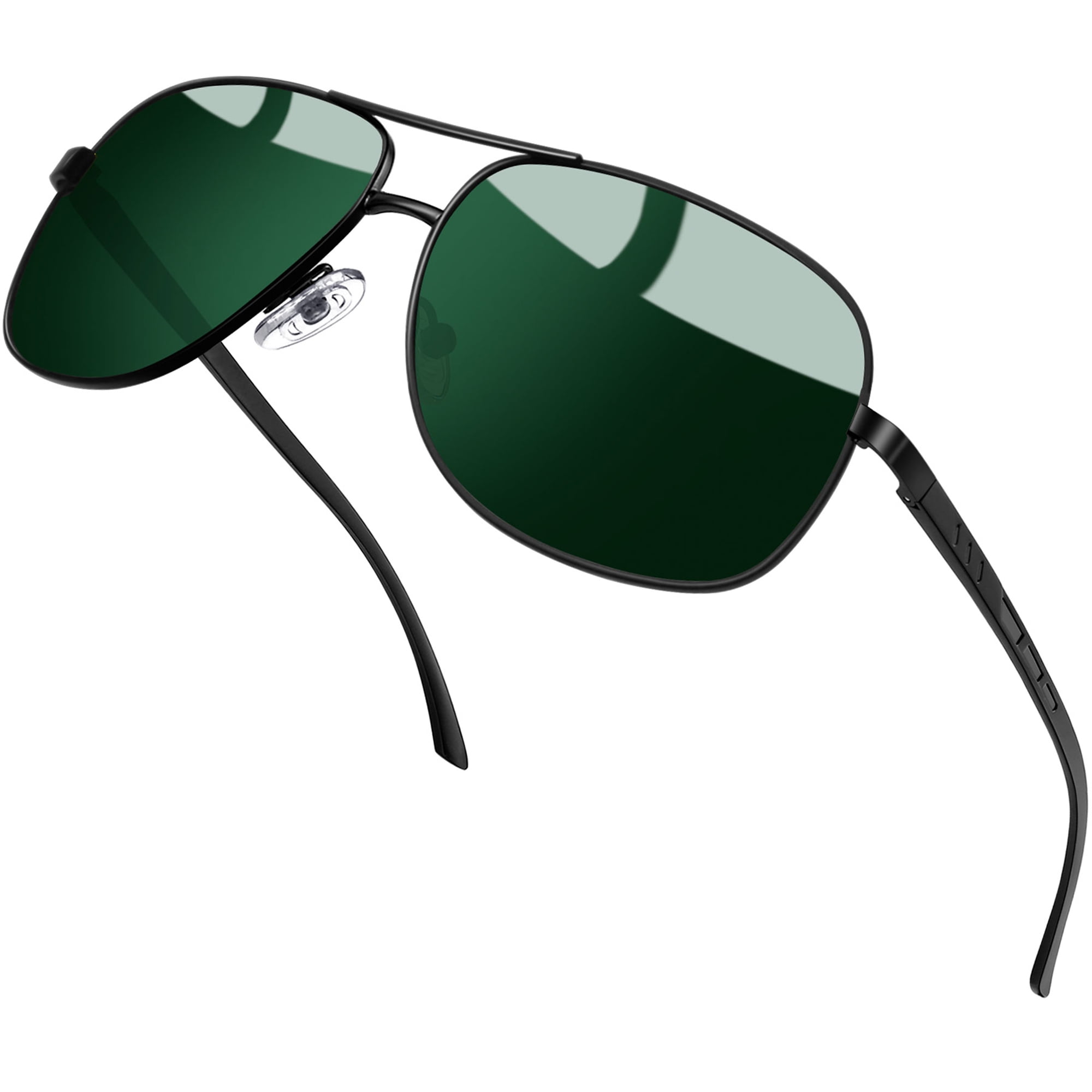 Kanastal Rectangle Sunglasses Classic Military Shades for Men Women ...