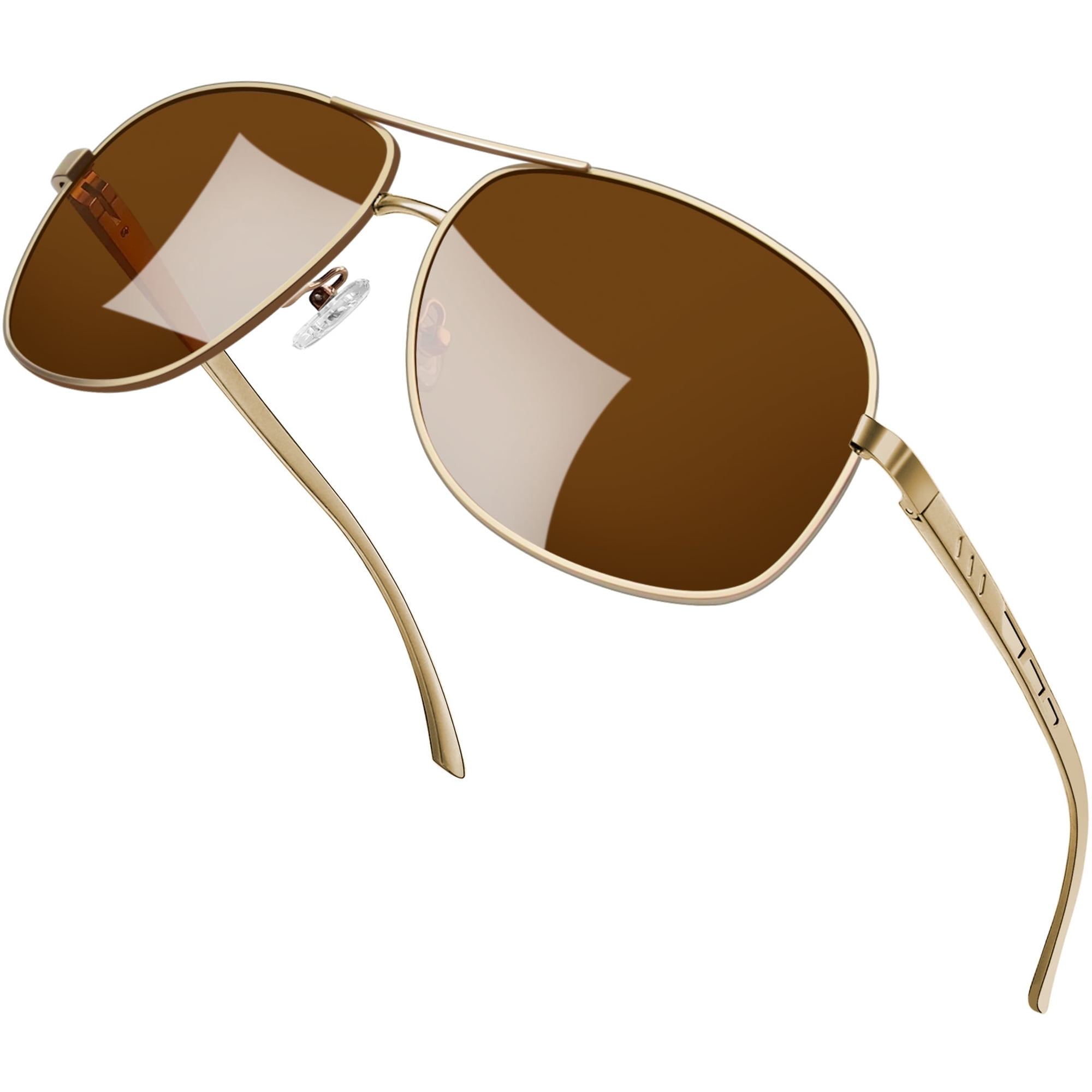 Kanastal Rectangle Sunglasses Classic Military Shades for Men Women ...