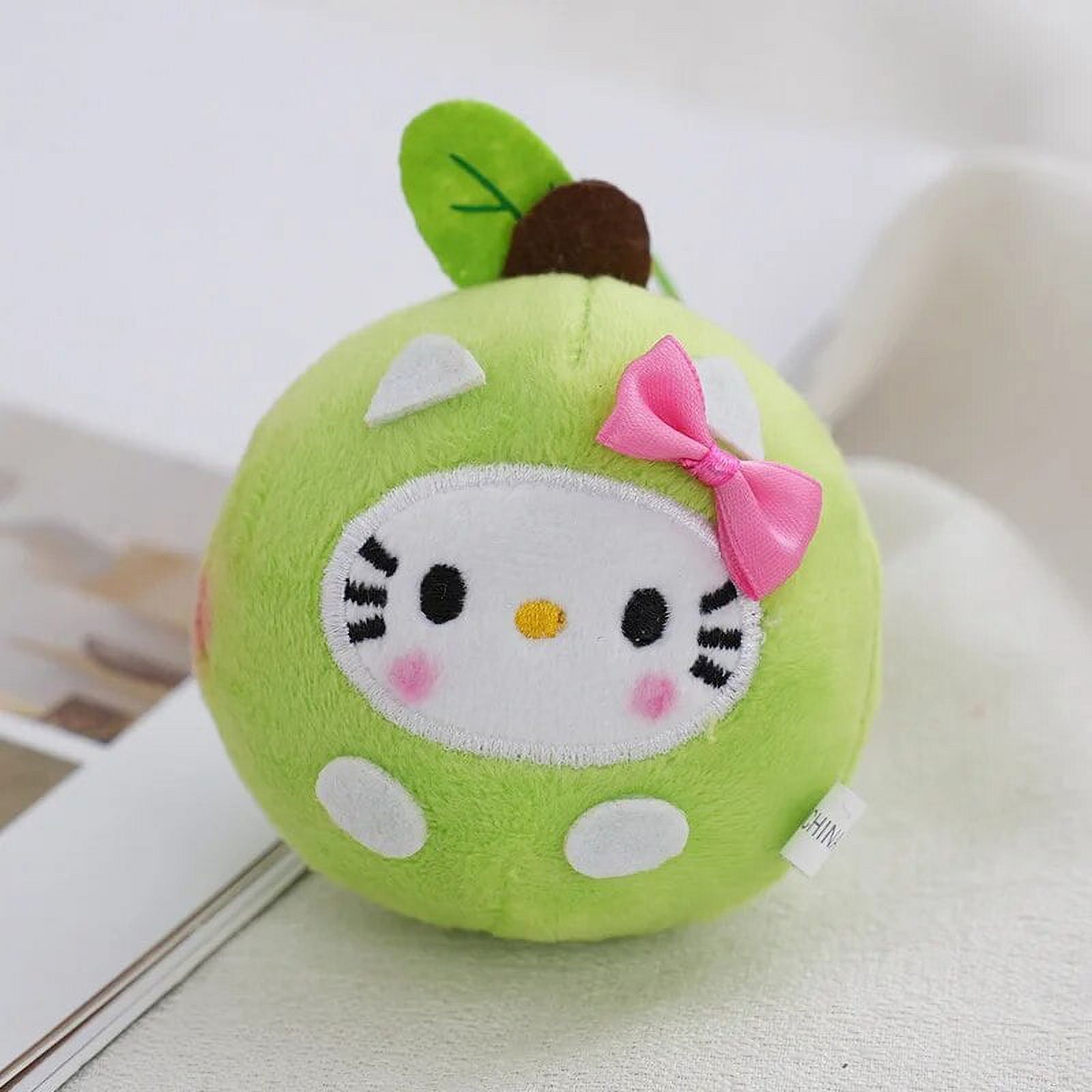 Kandazemei Kawaii Hello Kitty Plush Keychain Doll Sanrio Cartoon Anime ...