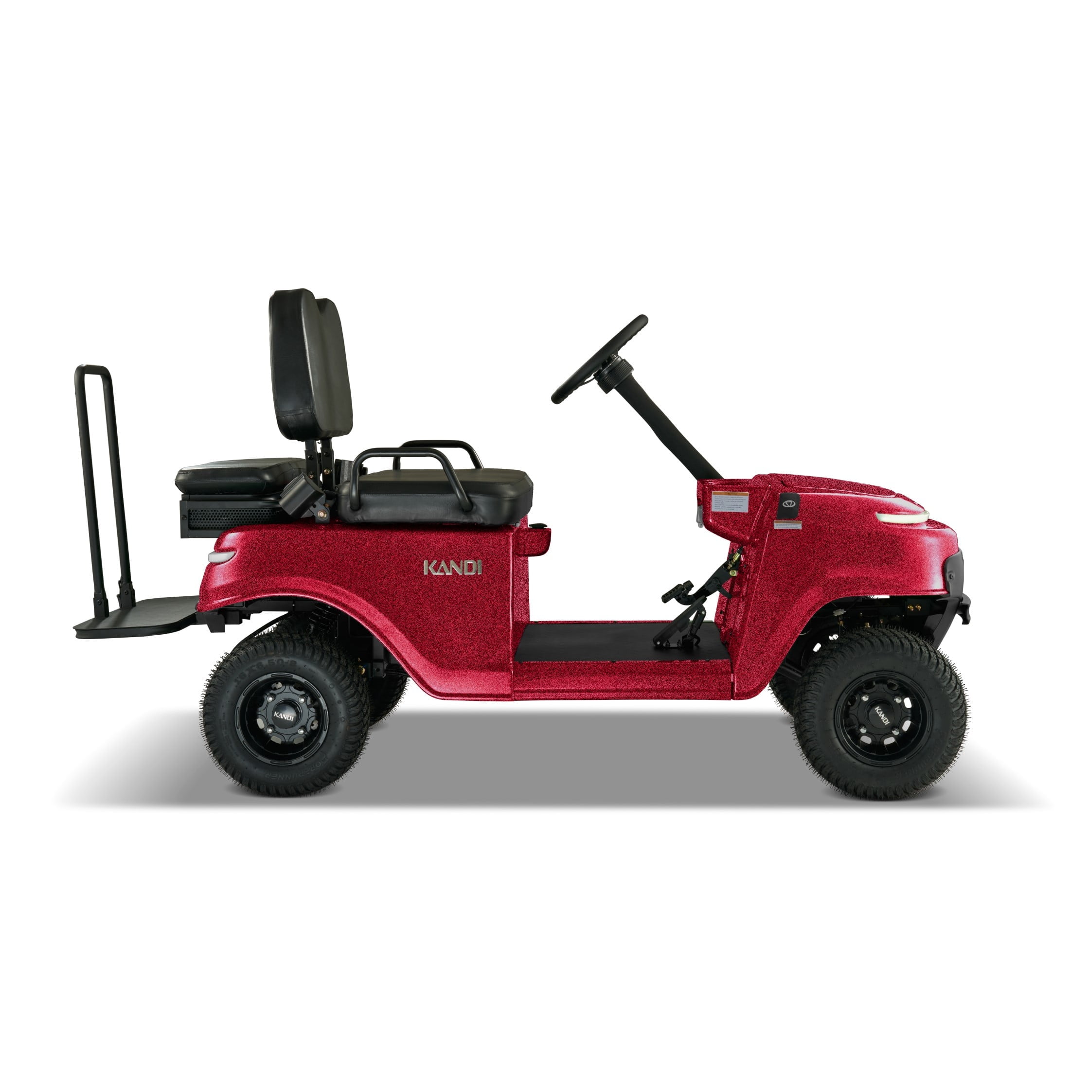 Kandi Electric Collapsible Mini Golf Cart, Red - Walmart.com