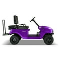 Kandi Electric Collapsible Mini Golf Cart, Royal Purple - Walmart.com