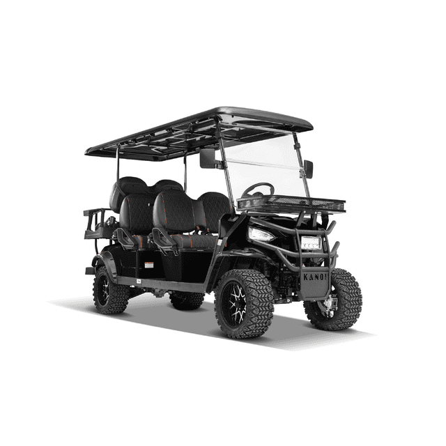 Kandi Electric Golf Cart Kruiser 6P AGM (Black) - Walmart.com