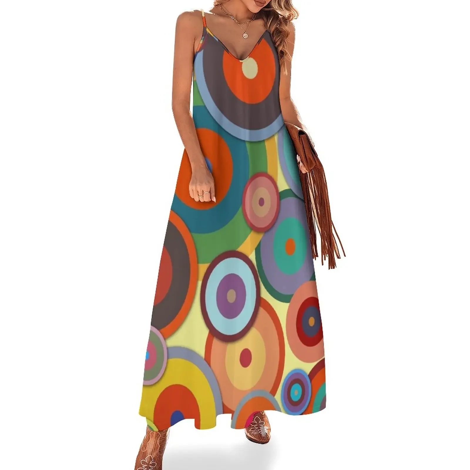 Kandinsky #3 Sleeveless Dress short dresses daring dress party evening ...