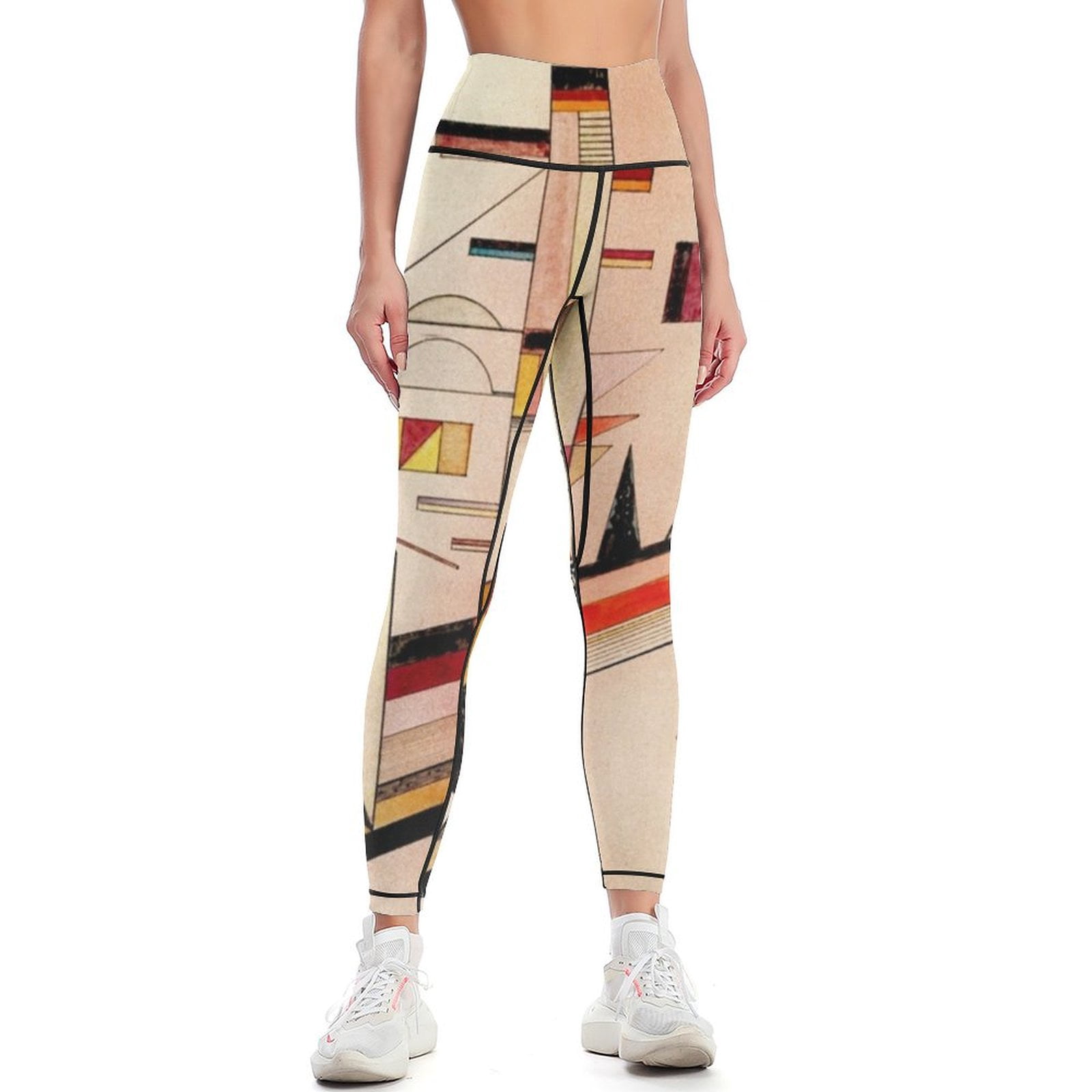 Kandinsky - Certainly popular abstract art painting Leggings Women's ...
