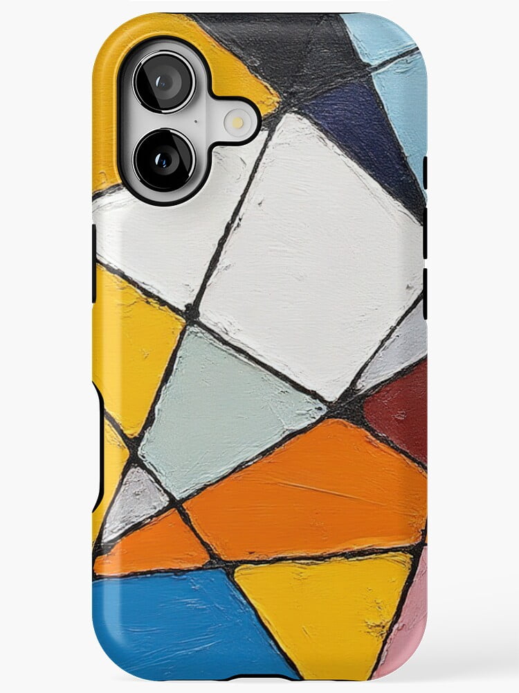 Kandinsky Triangles Composition Modern Art For iPhone 11-17 Pro Max ...