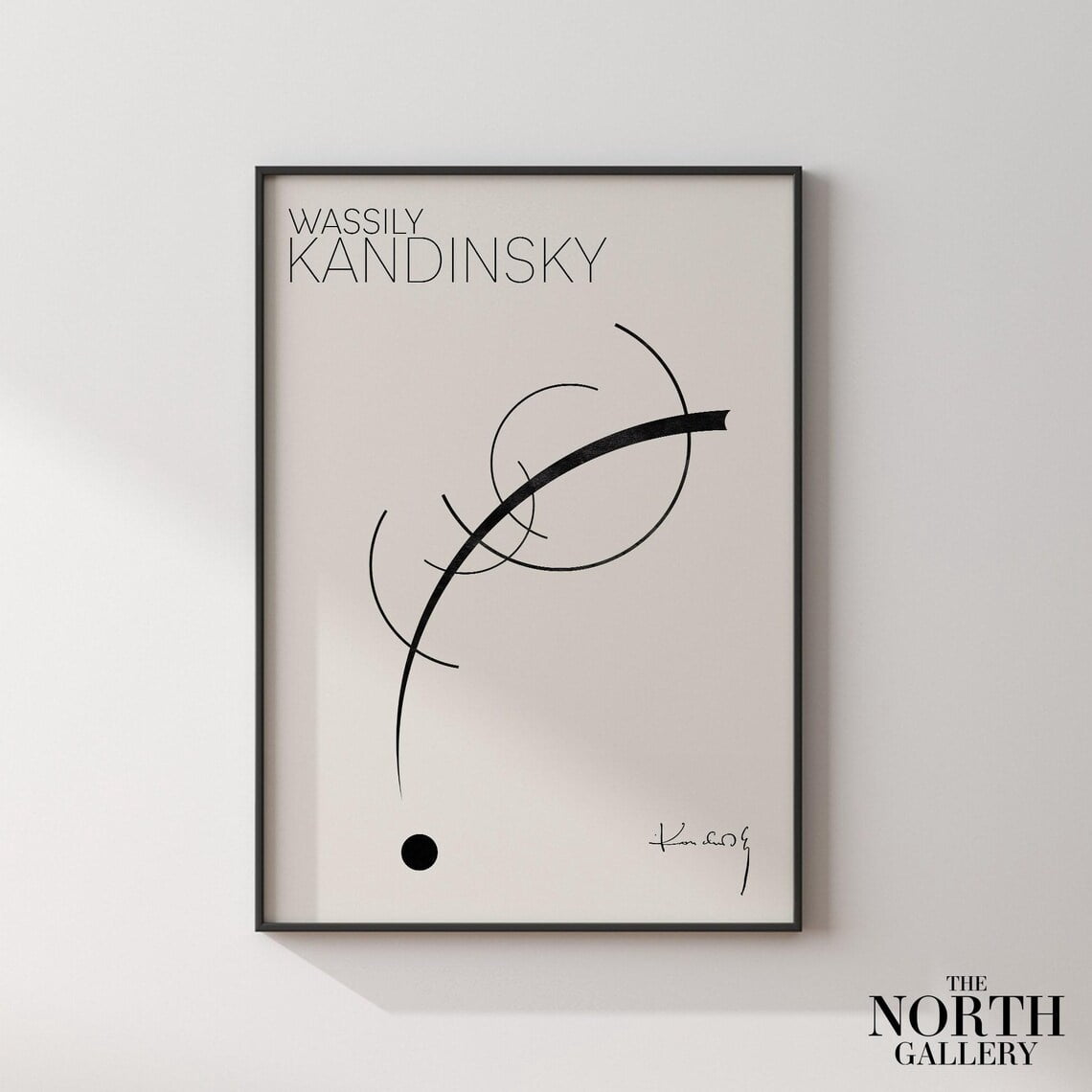 Kandinsky Vintage Art Exhibition Remastered Poster, Abstract Wall Art ...