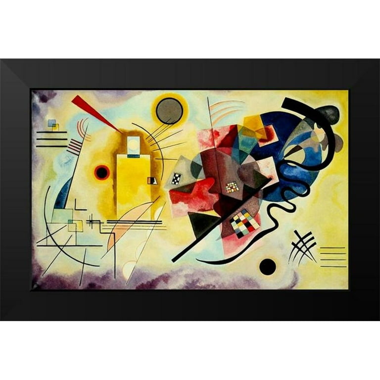 Wassily Kandinsky Yellow Red Blue