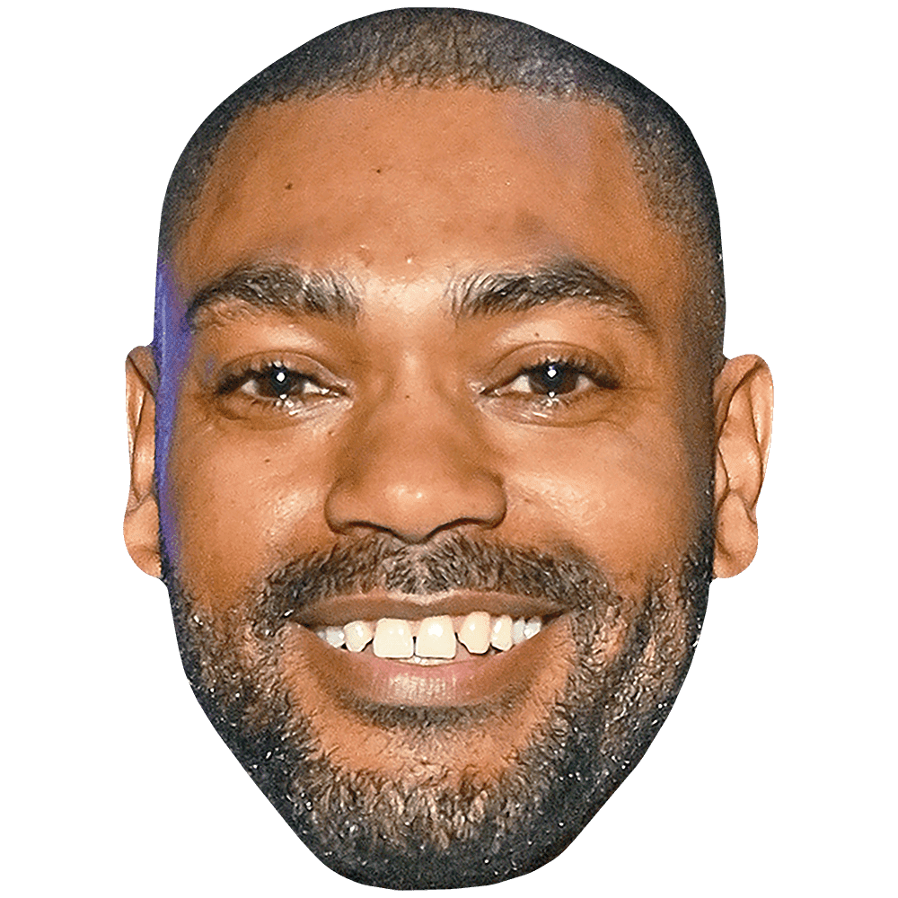 Kane Brett Robinson (Smile) Celebrity Mask, Flat Card Face, Fancy Dress ...