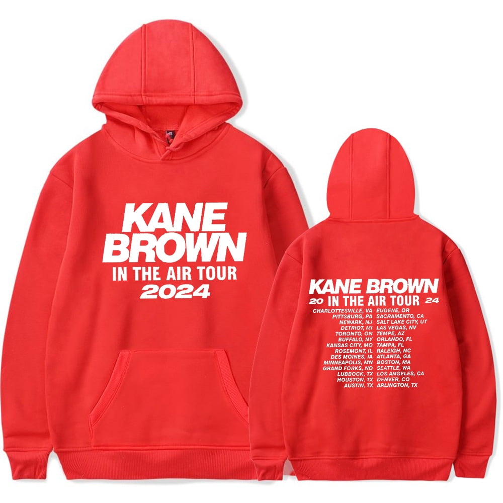 Kane Brown 2024 In The Air Tour Merch Hoodie Sweatshirt Logo Women/Men ...