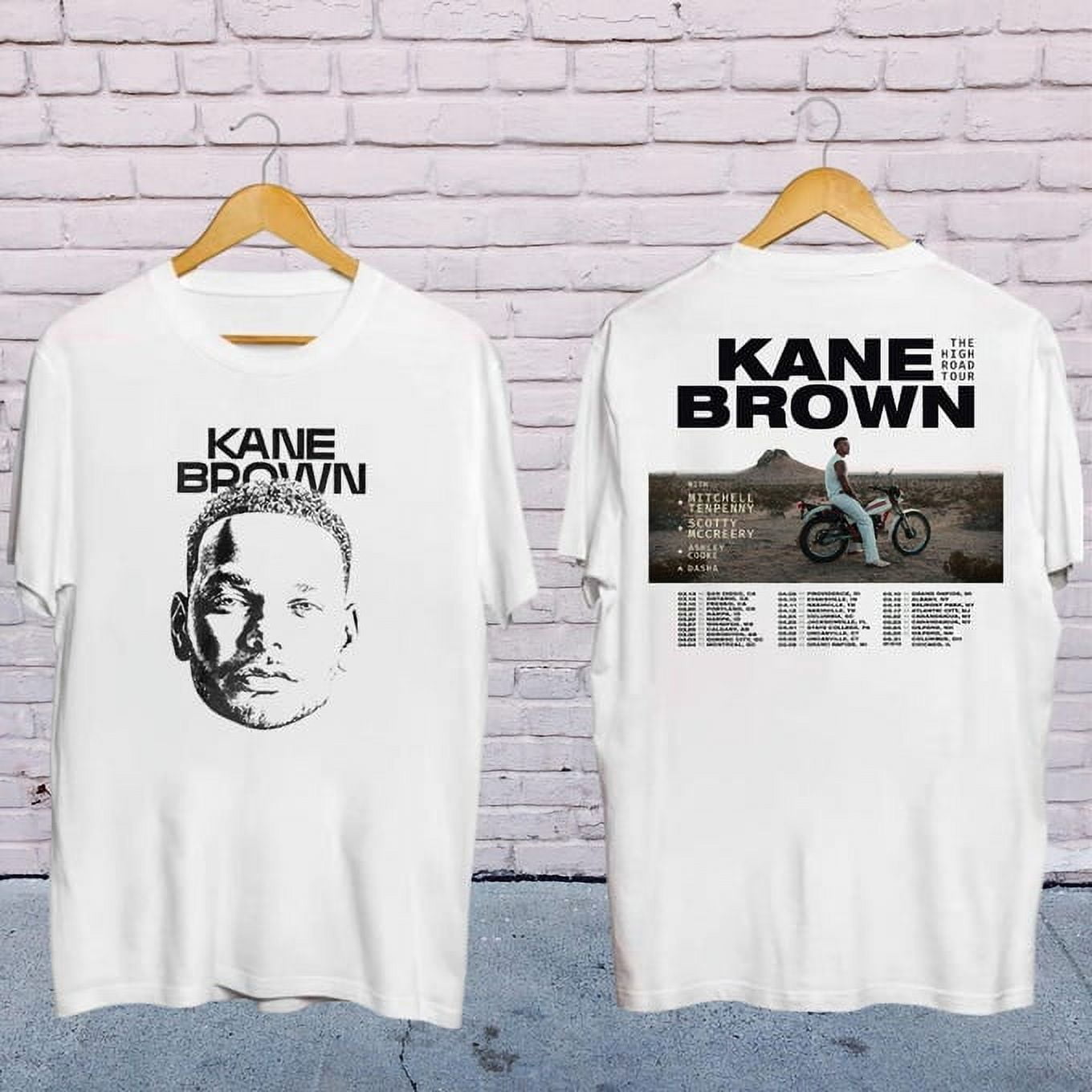 Kane Brown 2025 Concert, 2025 Kane Brown The High Road Tour Shirt, Kane ...