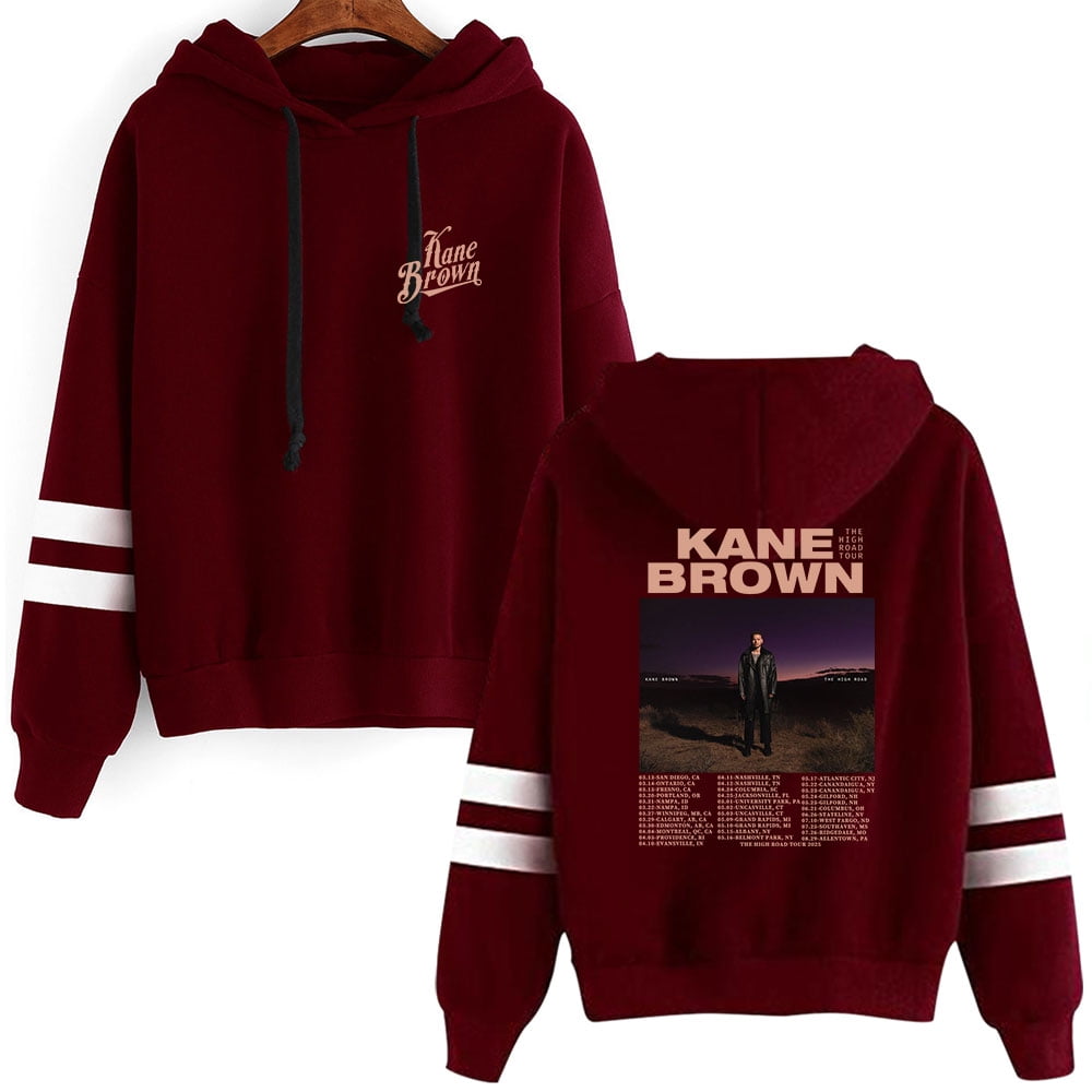 Kane Brown 2025 World Tour Hoodie for Women, The High Road Album Theme ...