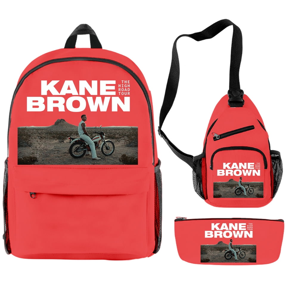 Kane Brown Backpacks 3 Piece Sets The High Road Tour 2025 Daypack Cool ...
