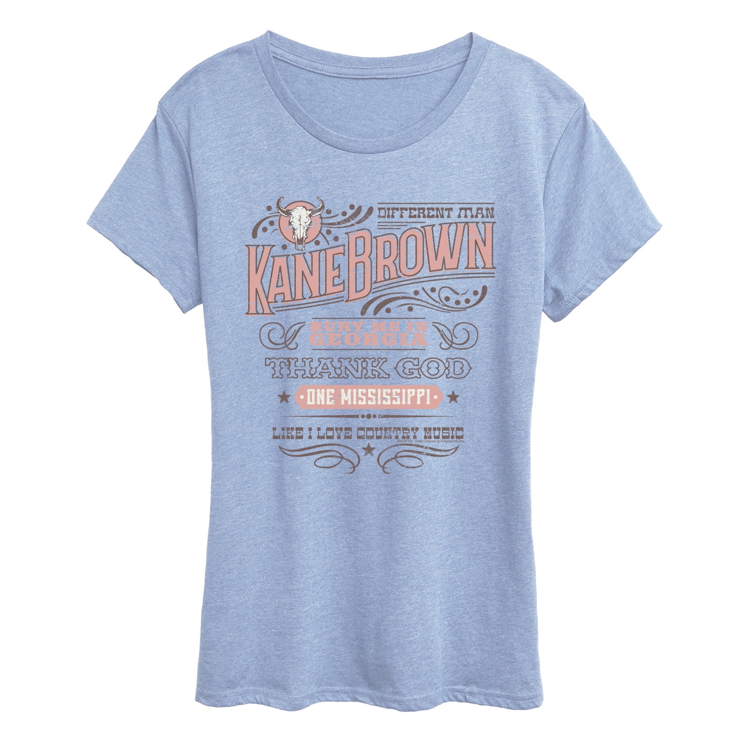 Kane Brown - Different Man - Women's Short Sleeve Graphic T-Shirt ...