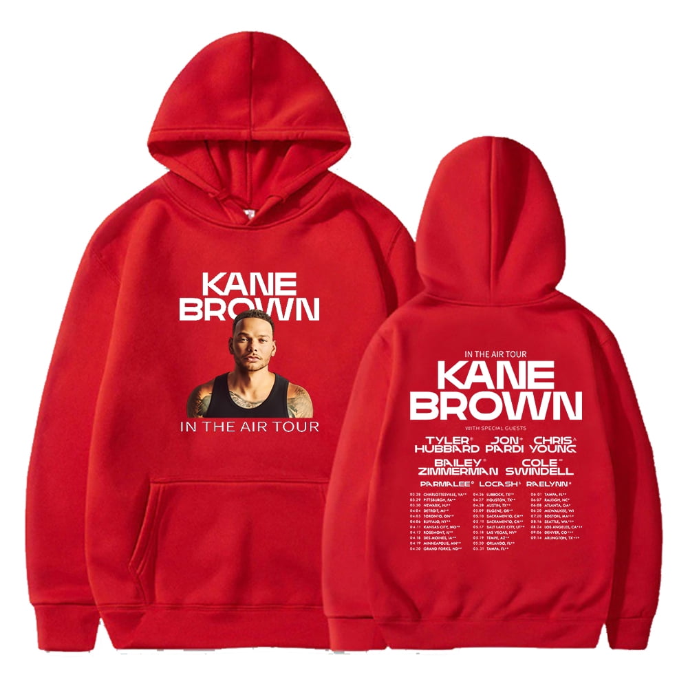 Kane Brown Hoodie 2023 In The Air Tour Merch Women Men Hooded ...