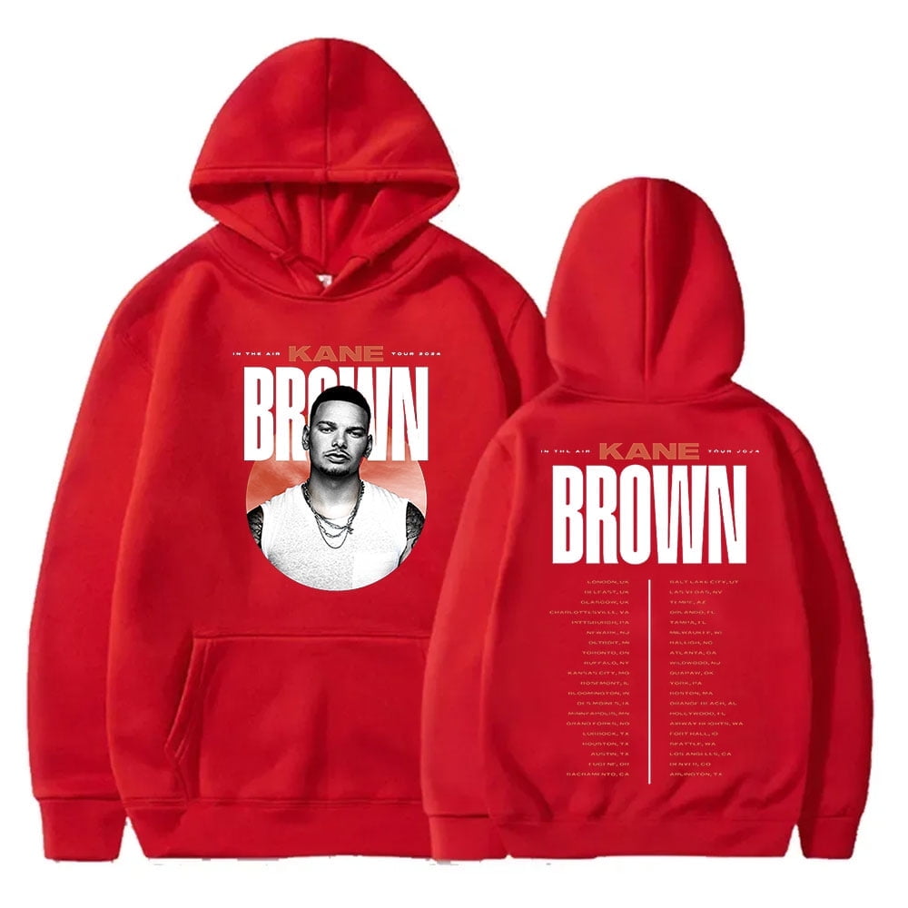 Kane Brown In The Air 2024 Tour Merch Hoodie Sweatshirt Logo Women/Men Hooded Sweater - Walmart.com