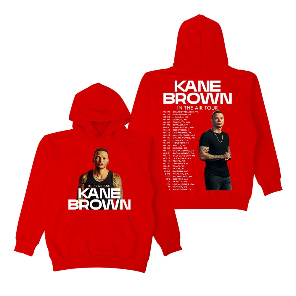 Kane Brown In The Air Tour Merch Hoodies New Logo Pullovers Women Men ...