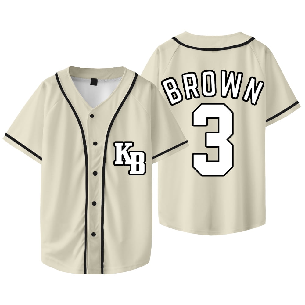 Kane Brown Logo Baseball Jacket Tee The High Road Tour Merch Jersey ...