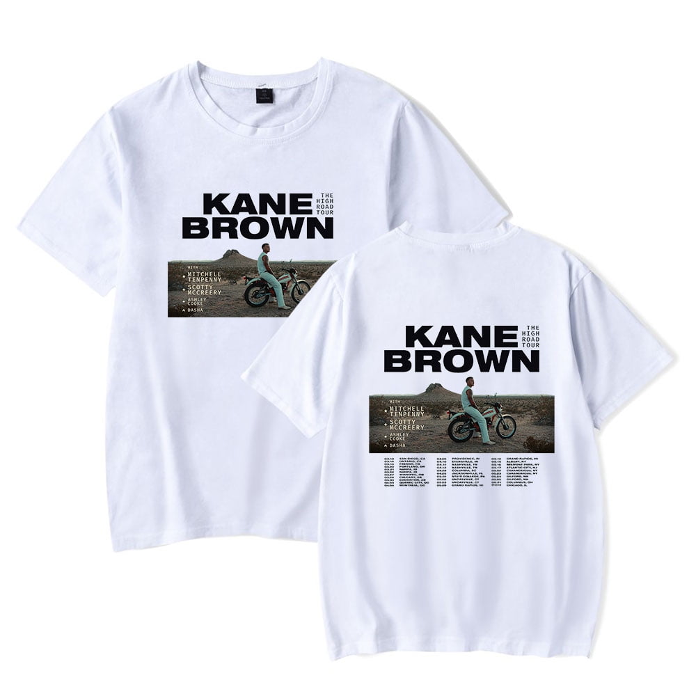 Kane Brown The High Road Tour T-Shirt Merch For Women/Men Unisex O-neck ...