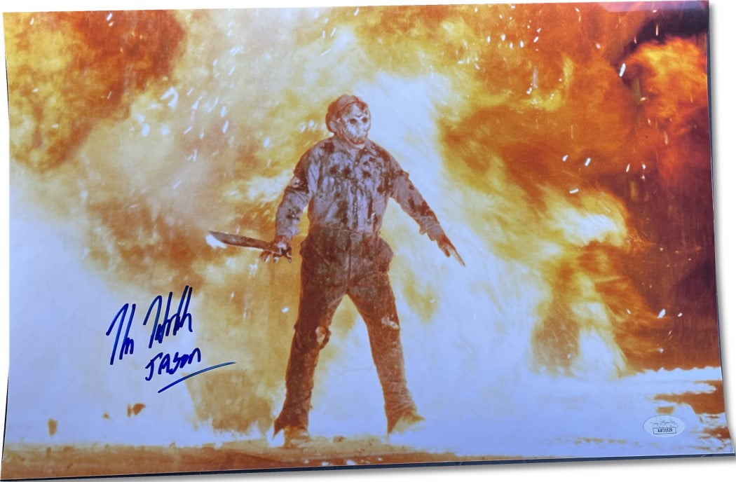 Kane Hodder Autographed 13x19 Photo Friday the 13th Jason Voorhees JSA ...