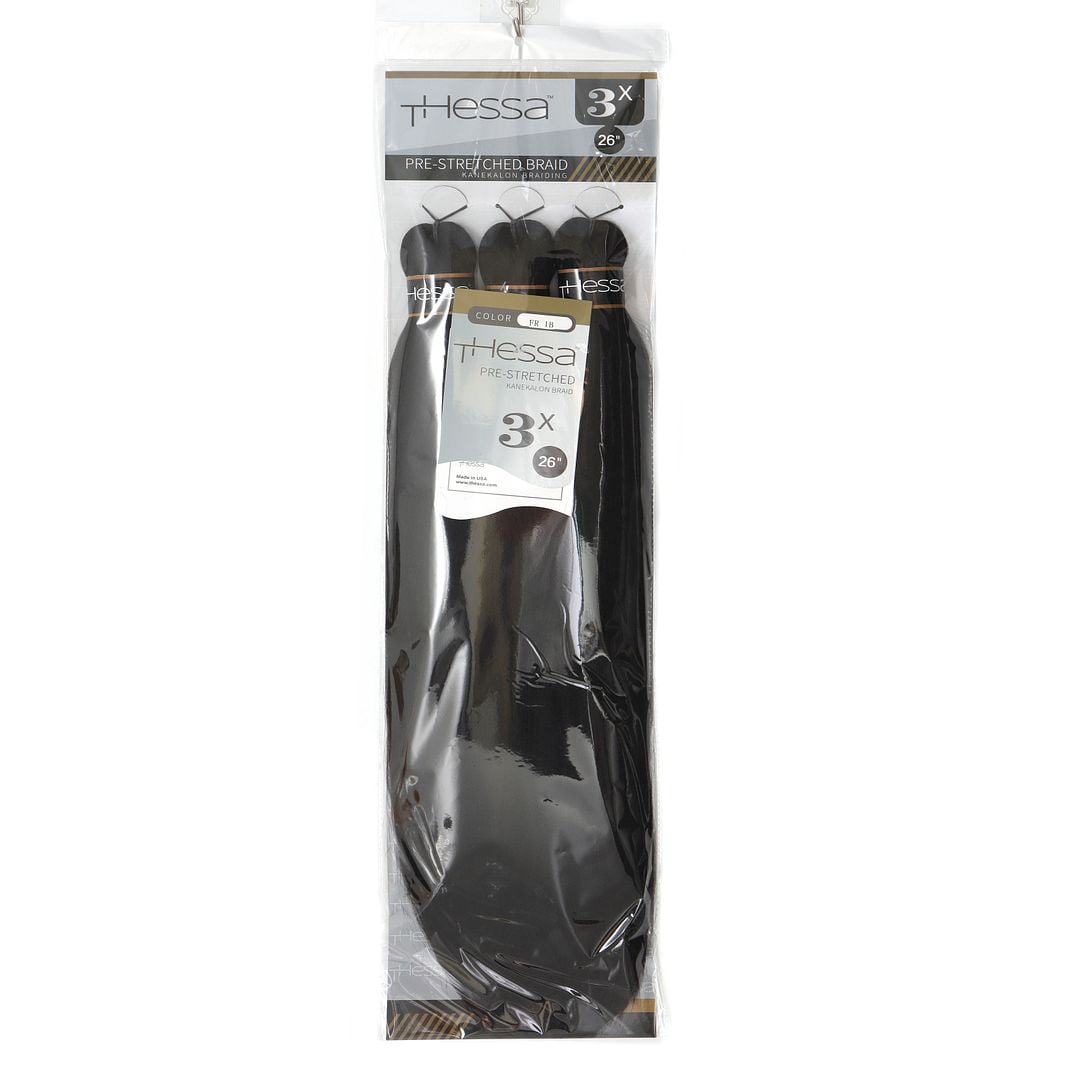 Kanekalon Braid Hair, 3X pack, 52 inch (stretched) - Blue# - SET OF 2 ...