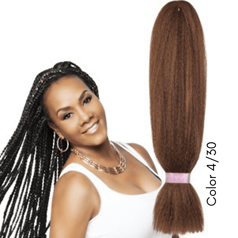 Kanekalon Jumbo Braid Hair Extension Color: 4/30 - Walmart.com