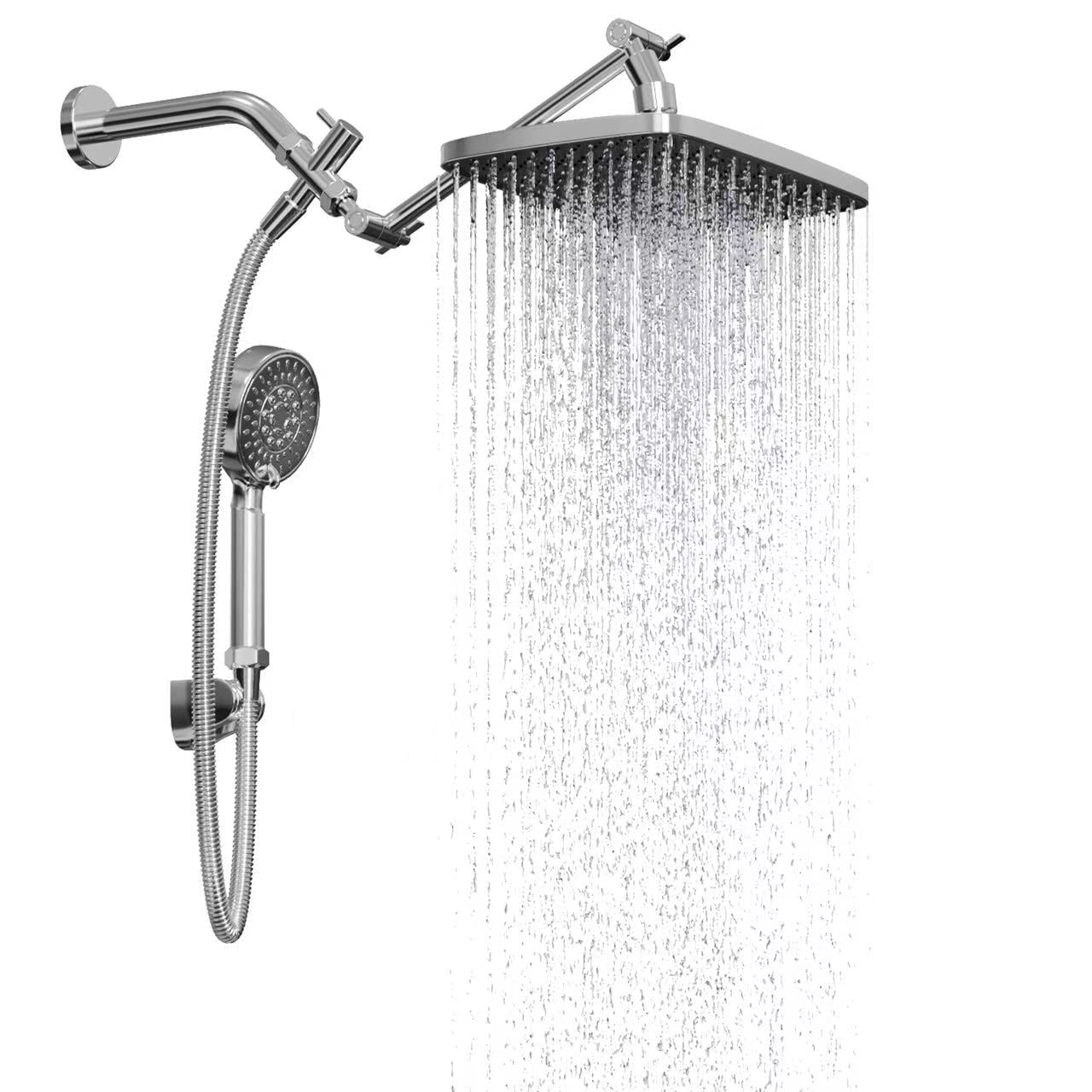 Dolemoduo High Pressure 12inch Shower Heads with Handheld Spray Combo ...
