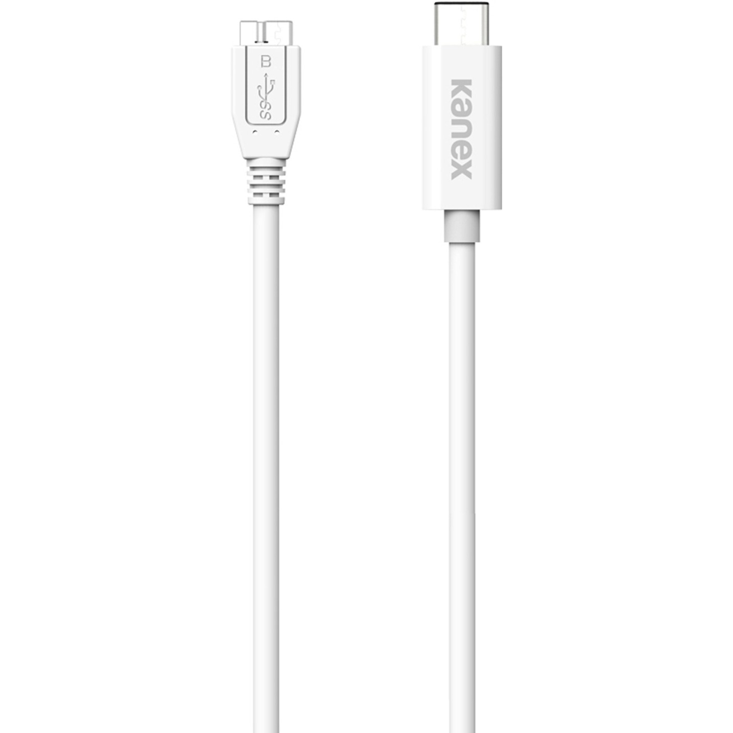 Kanex USB-C to Micro-B USB 3.0 Cable 4 Feet 1.2 Meters-White - Walmart.com
