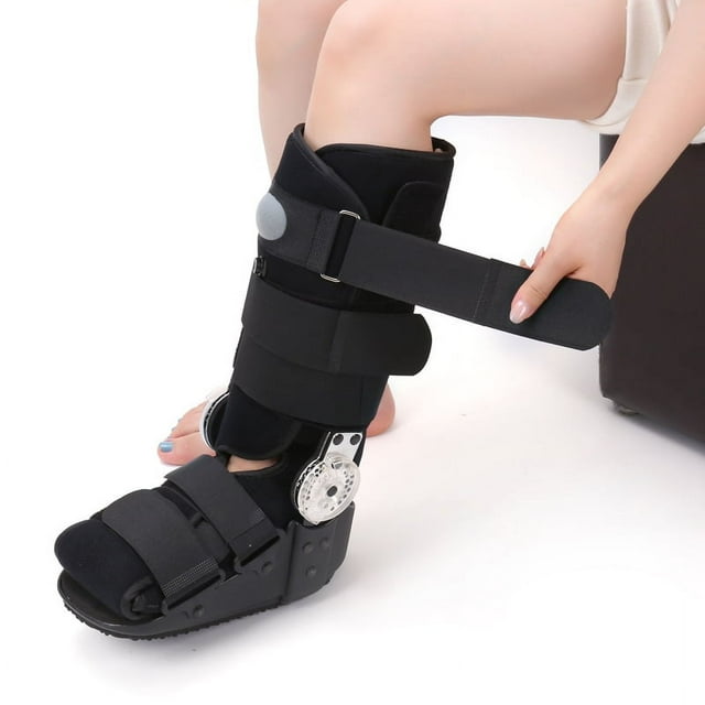 Kaneyvok Walker Boot ROM Air Walking Fracture Boot with Air Pump Brace ...