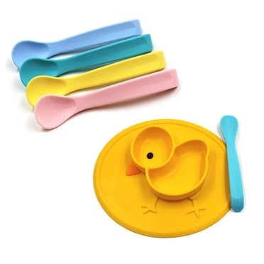 Munchkin Soft-Tip Infant Plastic colored spoons, 6 Pack - Walmart.com