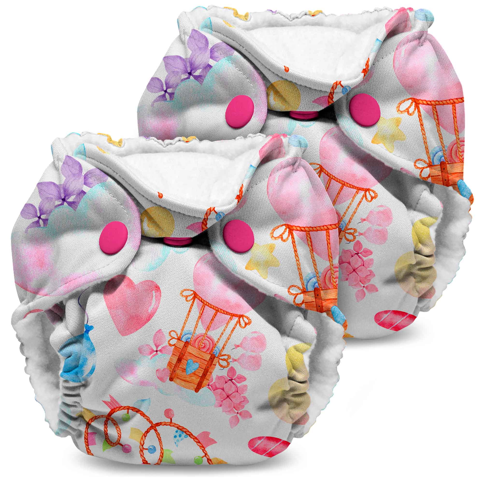 Kanga Care Lil Joey Newborn All in One AIO Cloth Diaper (2pk ...