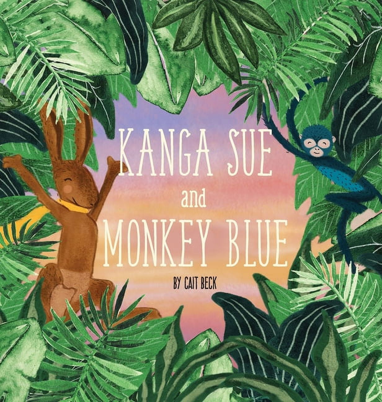 Kanga Sue and Monkey Blue (Hardcover)(Large Print) - Walmart.com