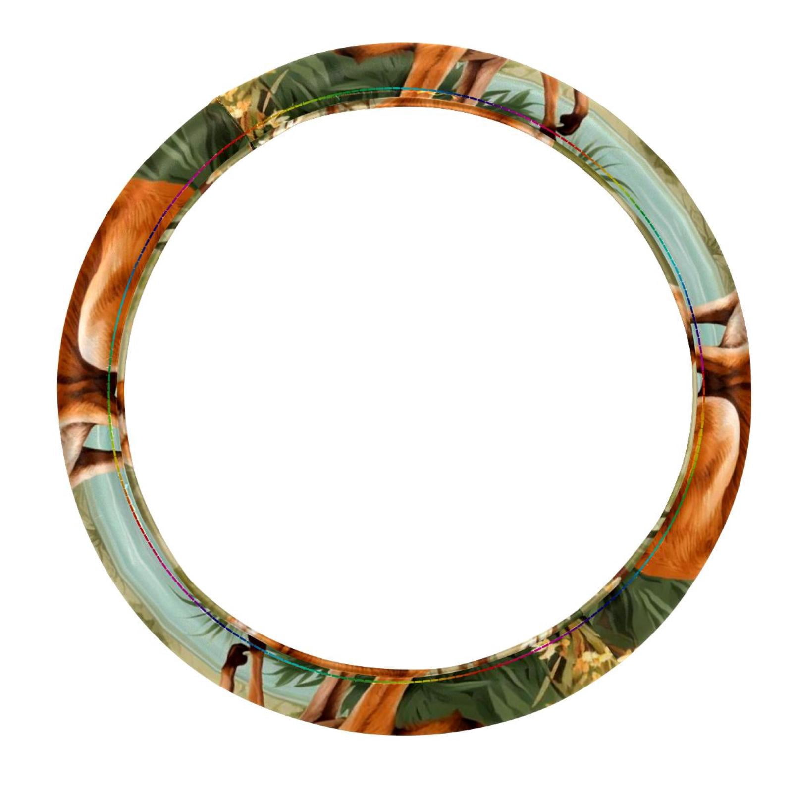 Kangaroo 14.5 Inch Car Wheel Cover, Printing Design, PVC Leather, Auto ...