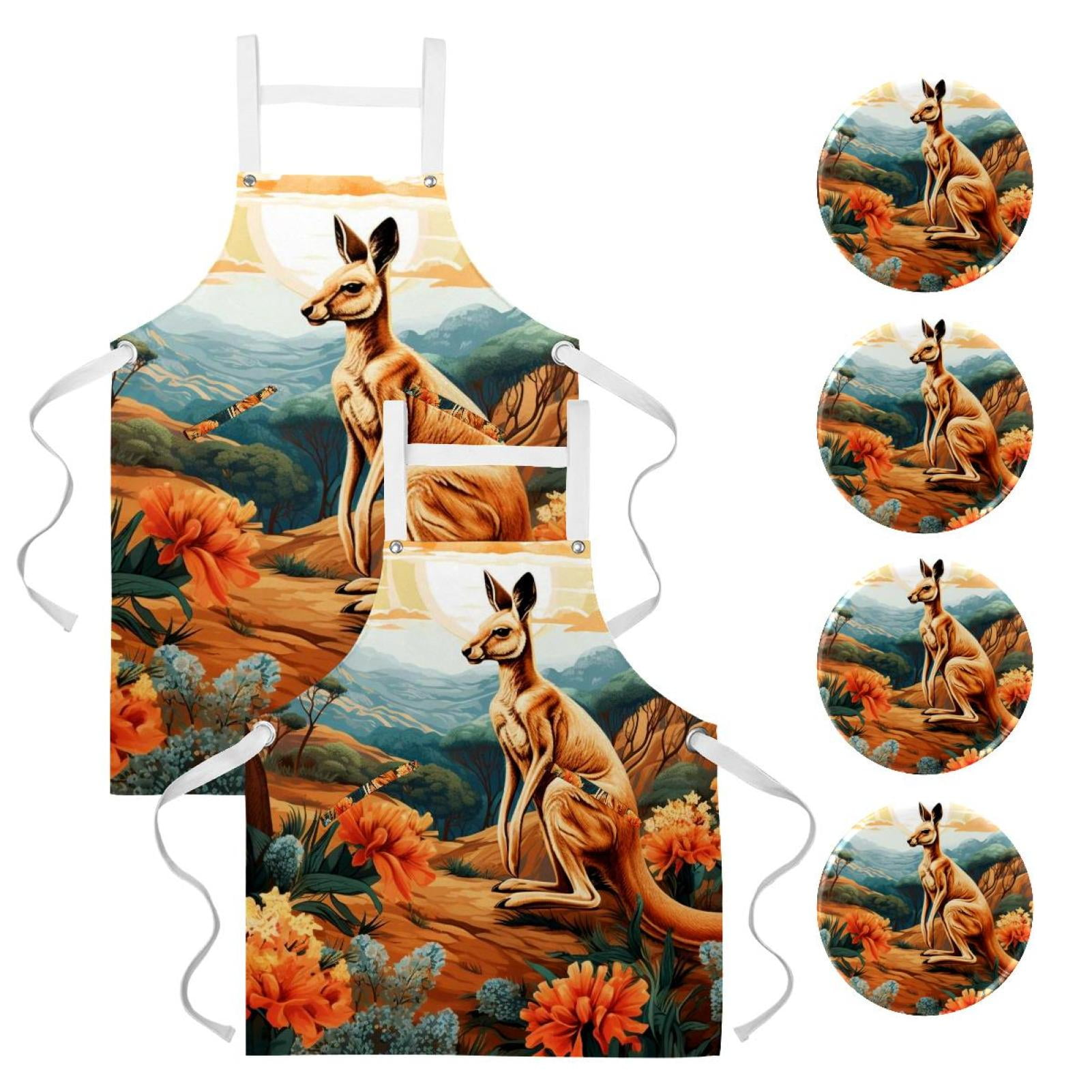 Kangaroo 2 Pack Waterproof Pins with Pockets and Badges - Button Art ...