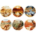 Kangaroo 6PCS Badges with Pins for Backpacks Parties Ties Hats ...