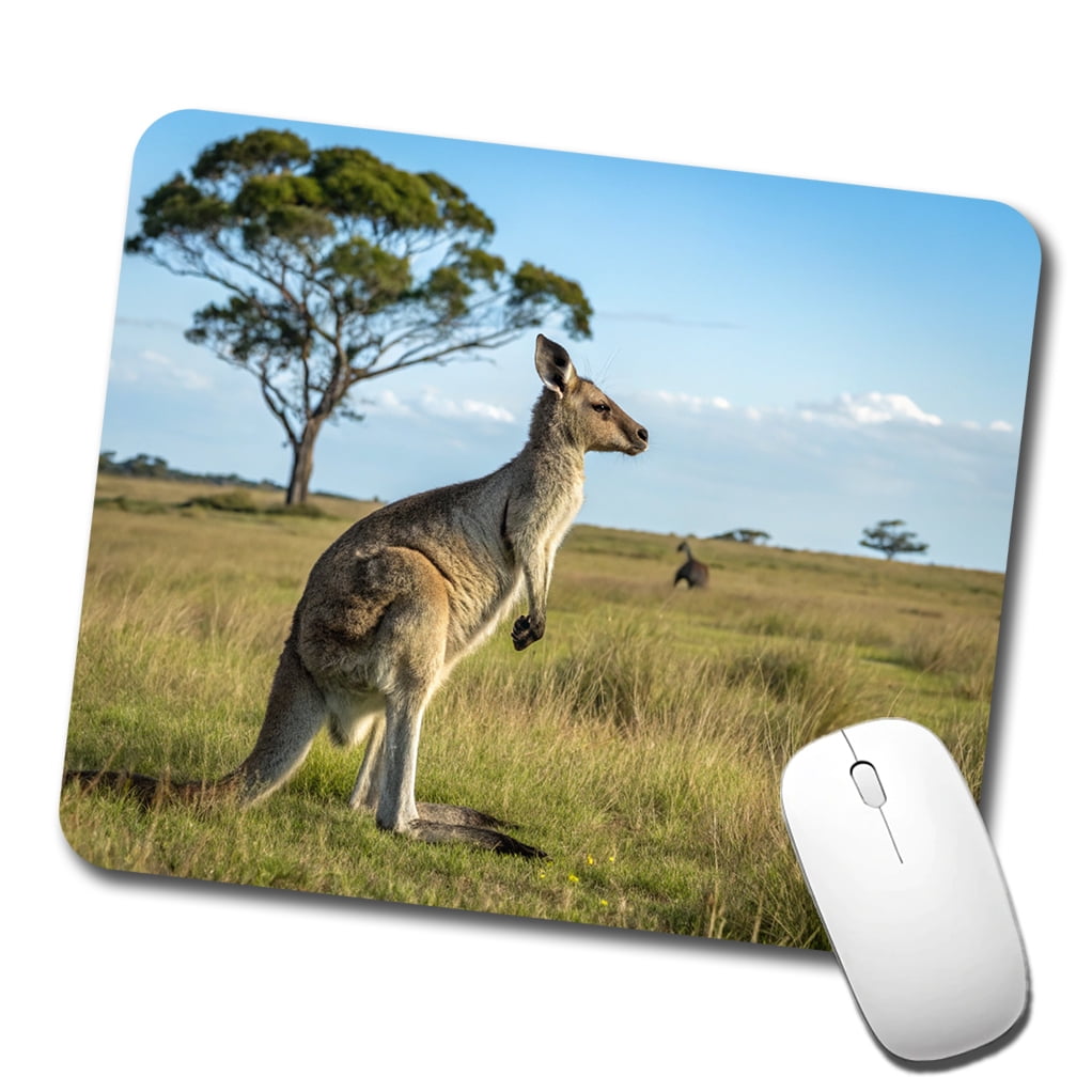 Kangaroo Australia Plain Mouse Pad Low Profile Gaming Mat - Walmart.com