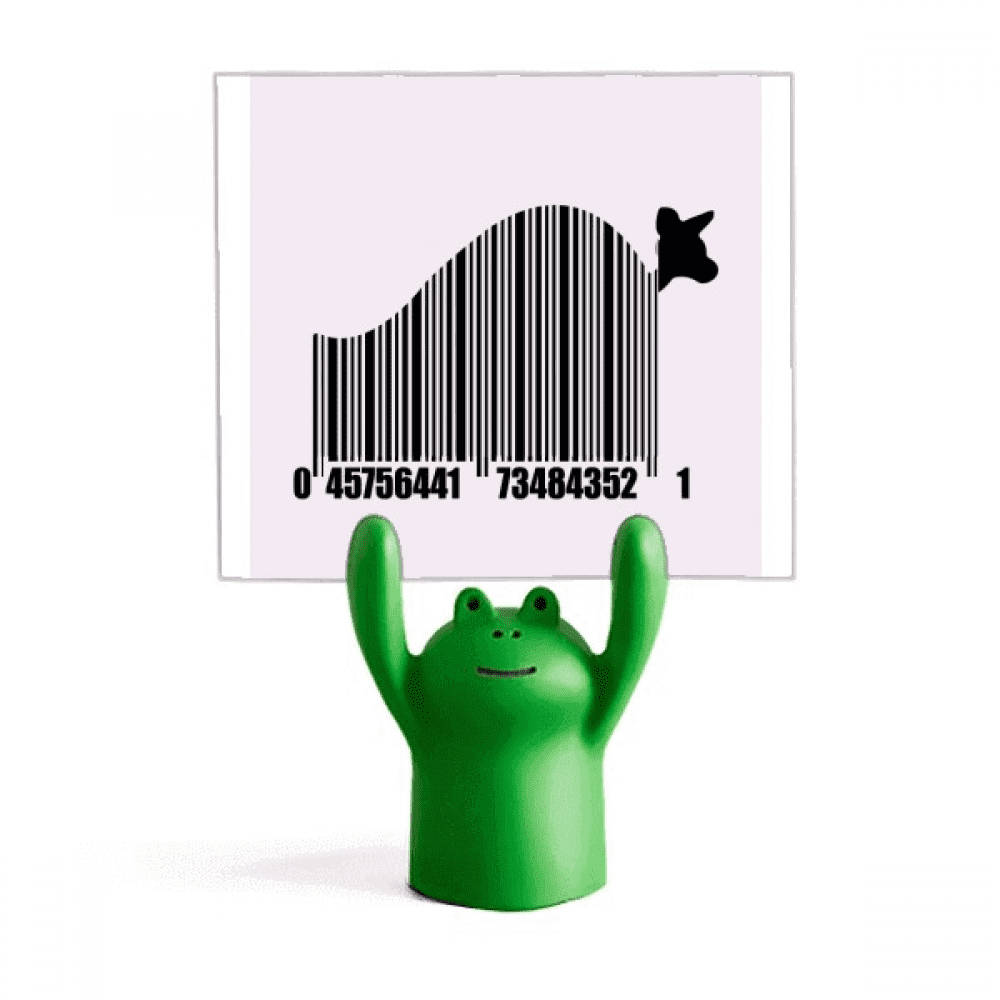 Kangaroo Barcode Body Jump Memo Holder Cartoon Animal Frog Stand ...