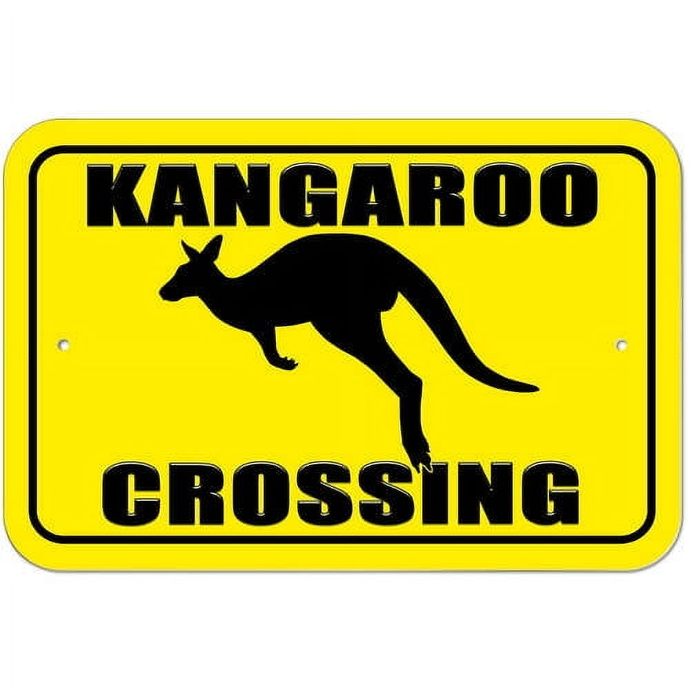 Kangaroo Crossing Sign - Walmart.com