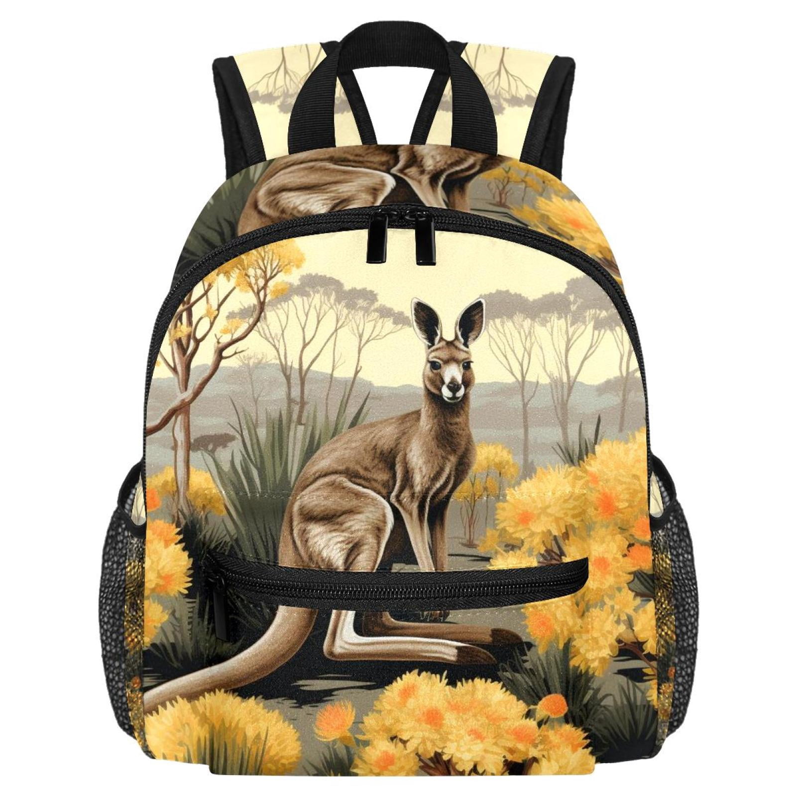 Kangaroo Diaper Backpack with Adjustable Shoulder Strap, Large Capacity ...