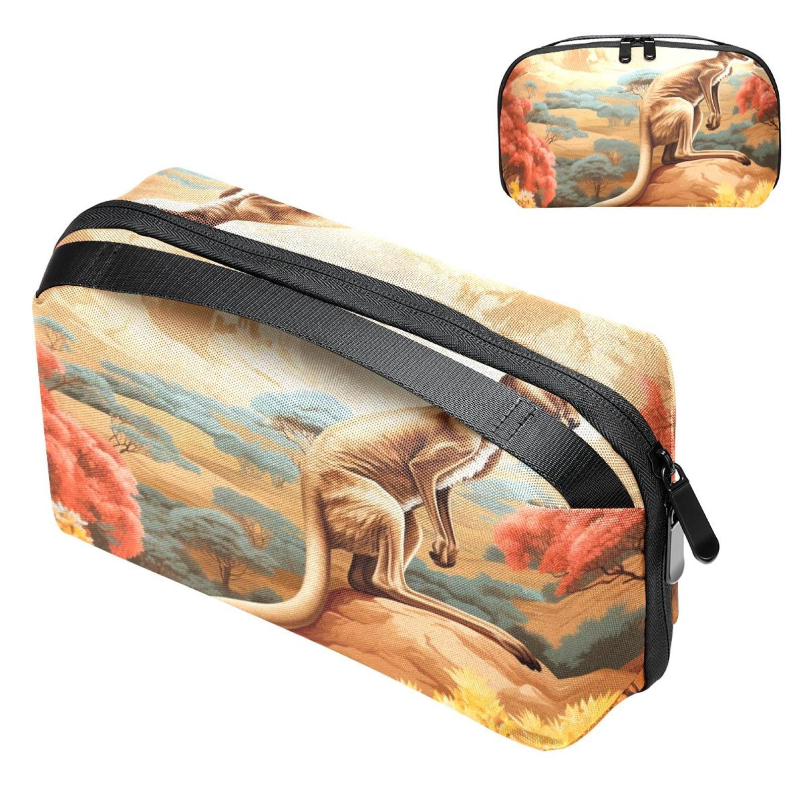 Kangaroo Electronic Organizer Travel Case, Oxford Fabric Waterproof PC ...